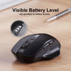 Uineer Wireless Mouse,Upgraded 2.4GHz Mouse Wireless Rechargeable (Bat ...