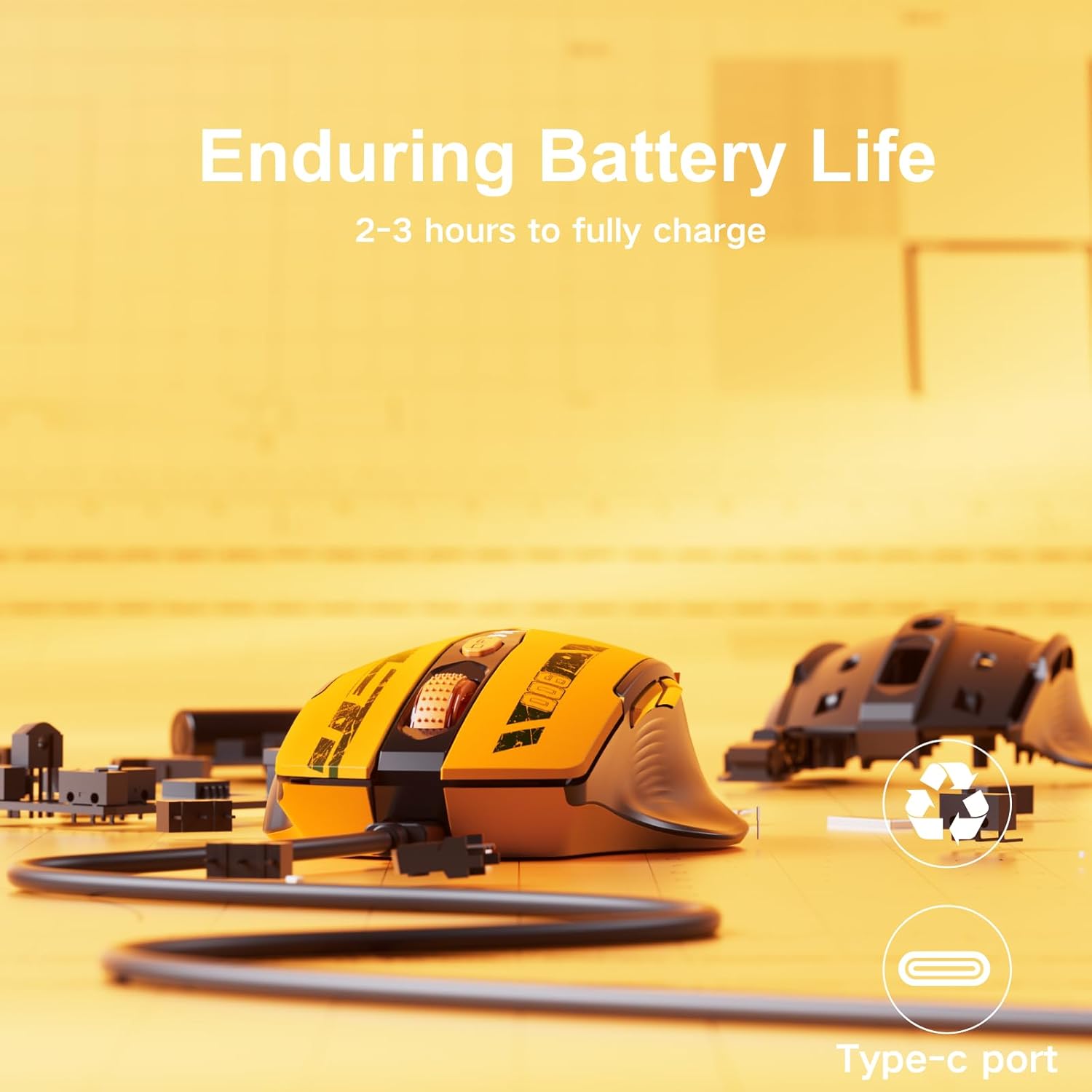 Bluetooth Mouse Tri Mode Bt 5 0 4 0 2 4g Hz Visible Battery Level Re Uineer Shop